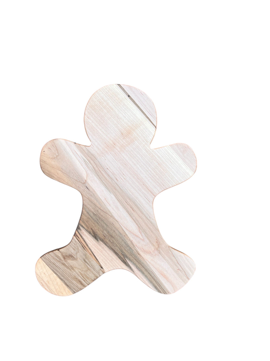 Gingerbread Man Cutting Board – Nickel City Woodworking